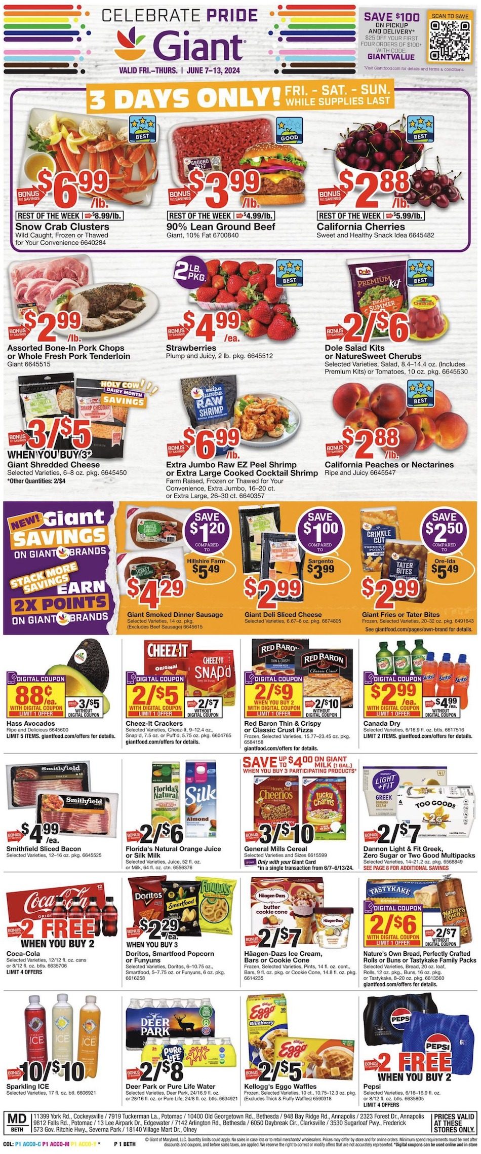 Giant Food Weekly Ad Jun 7 - 13, 2024 | WeeklyAds2