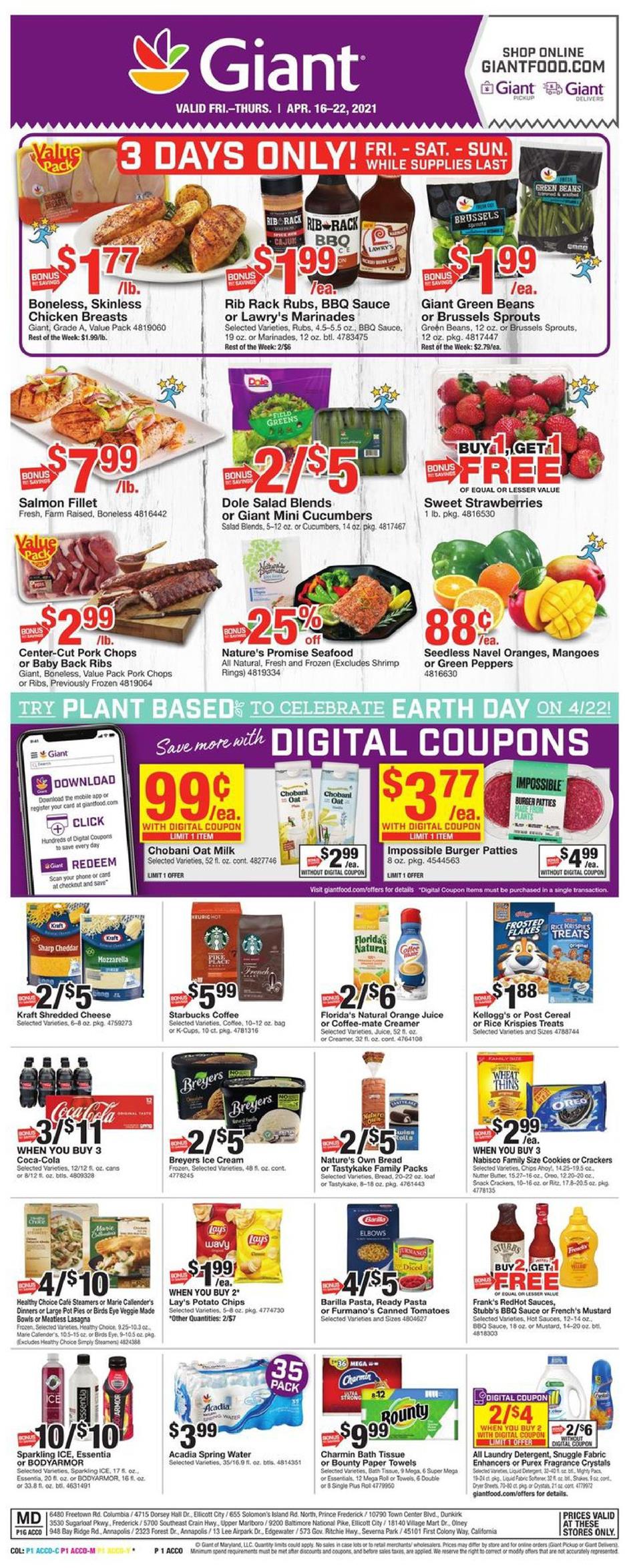 Giant Weekly Ad Apr 16 - 22, 2021 | WeeklyAds2