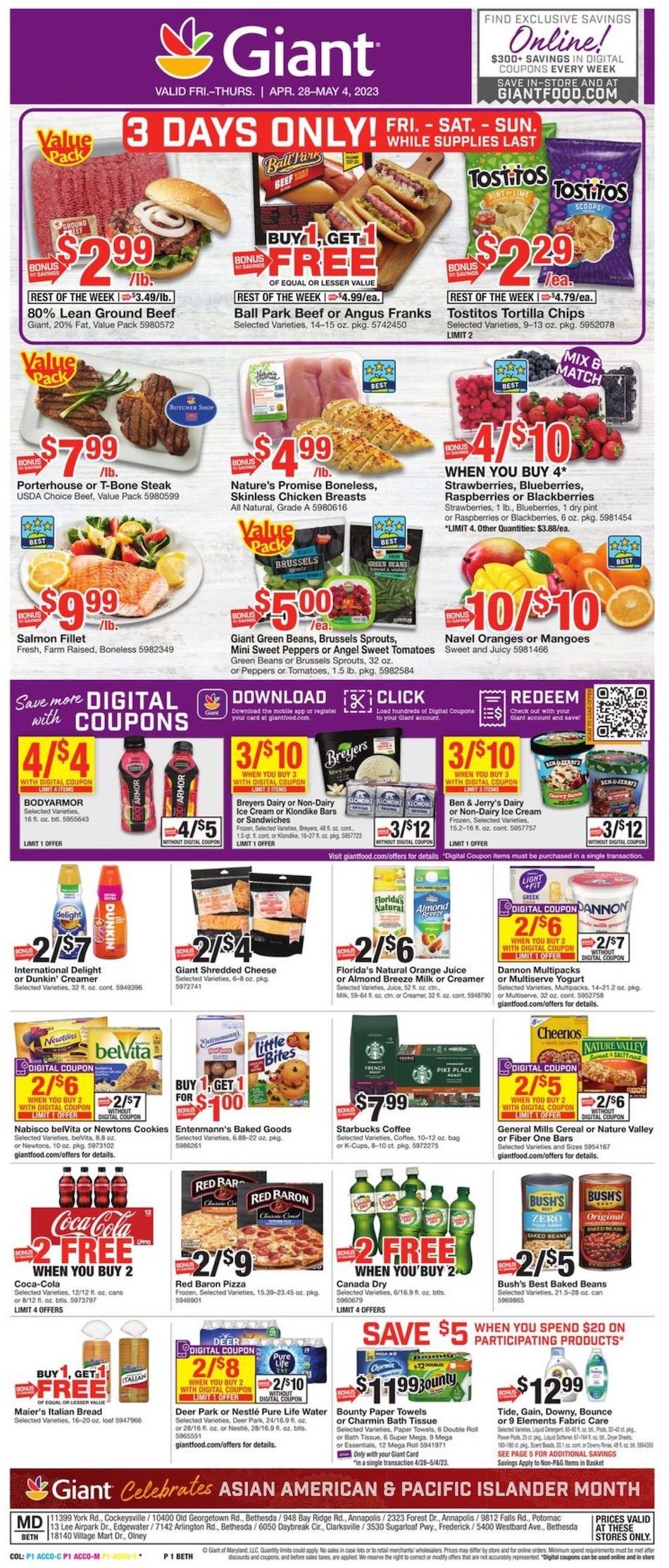 Giant Weekly Ad Sale Apr 28 - May 4, 2023 | WeeklyAds2