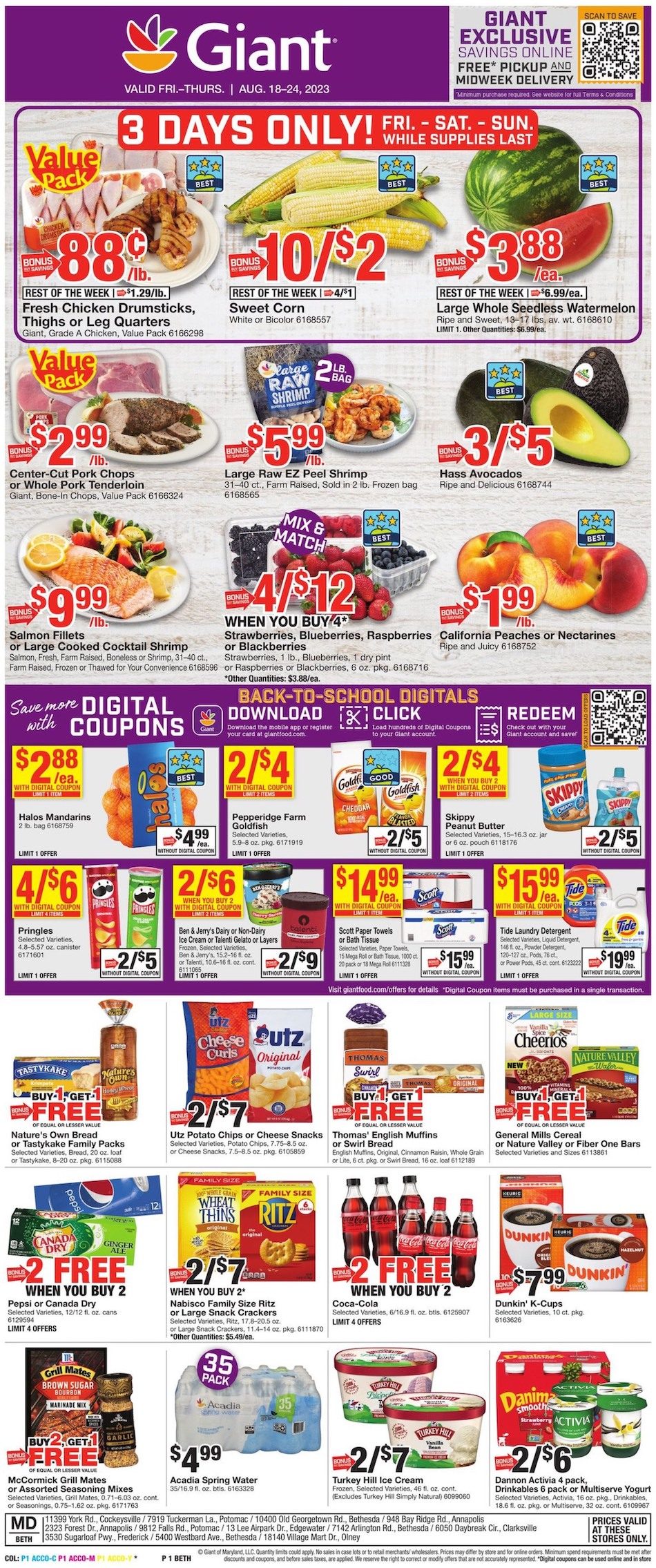 Giant Weekly Ad Aug 18 - 24, 2023 | WeeklyAds2