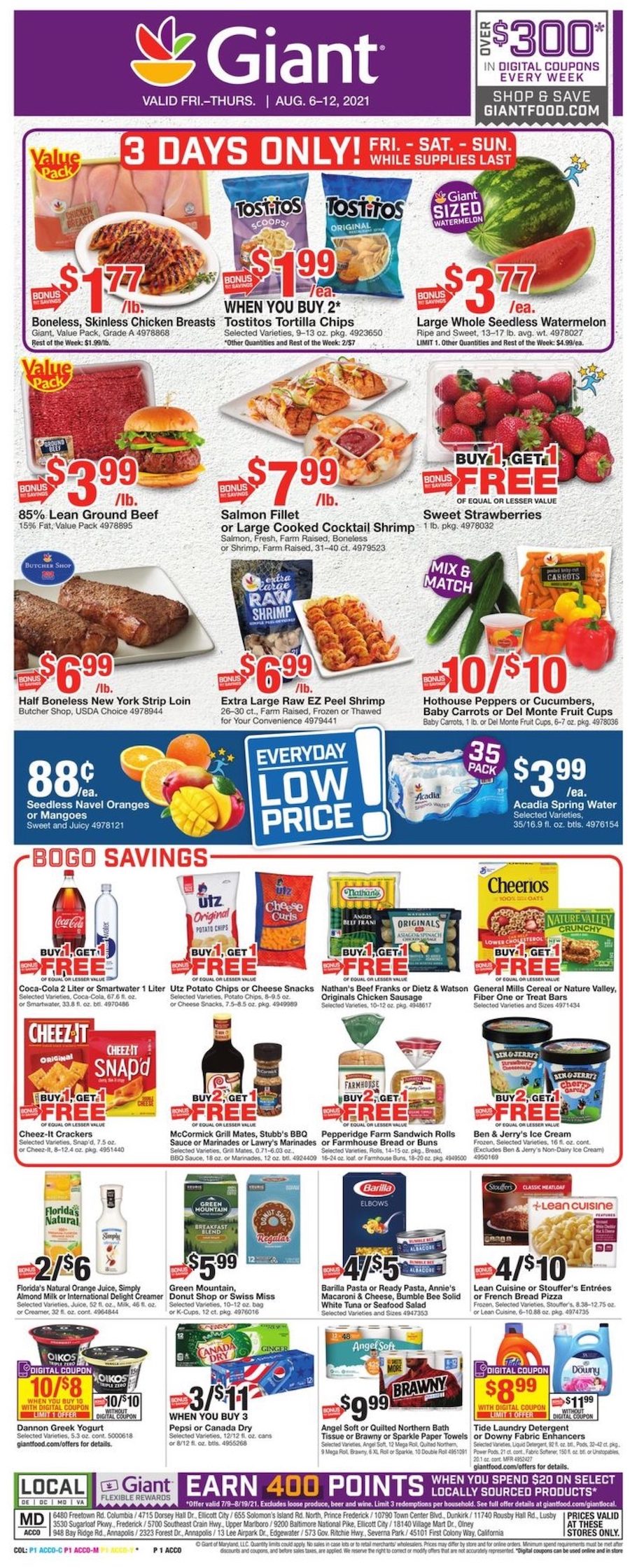 Giant Weekly Ad Aug 6 - 12, 2021 | WeeklyAds2