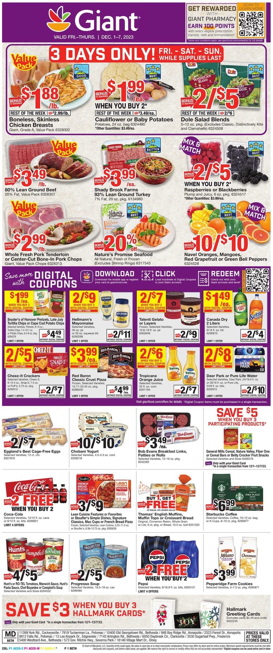 Giant Weekly Ad Dec 1 - 7, 2023 | WeeklyAds2