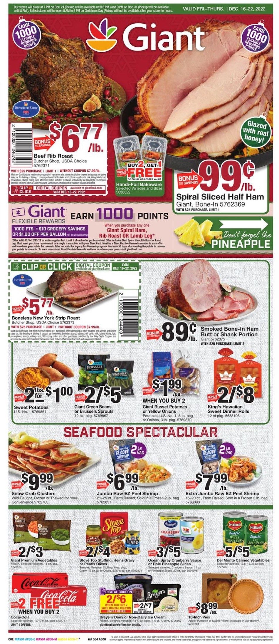 Giant Weekly Ad Holiday Dec 16 - 22, 2022 | WeeklyAds2