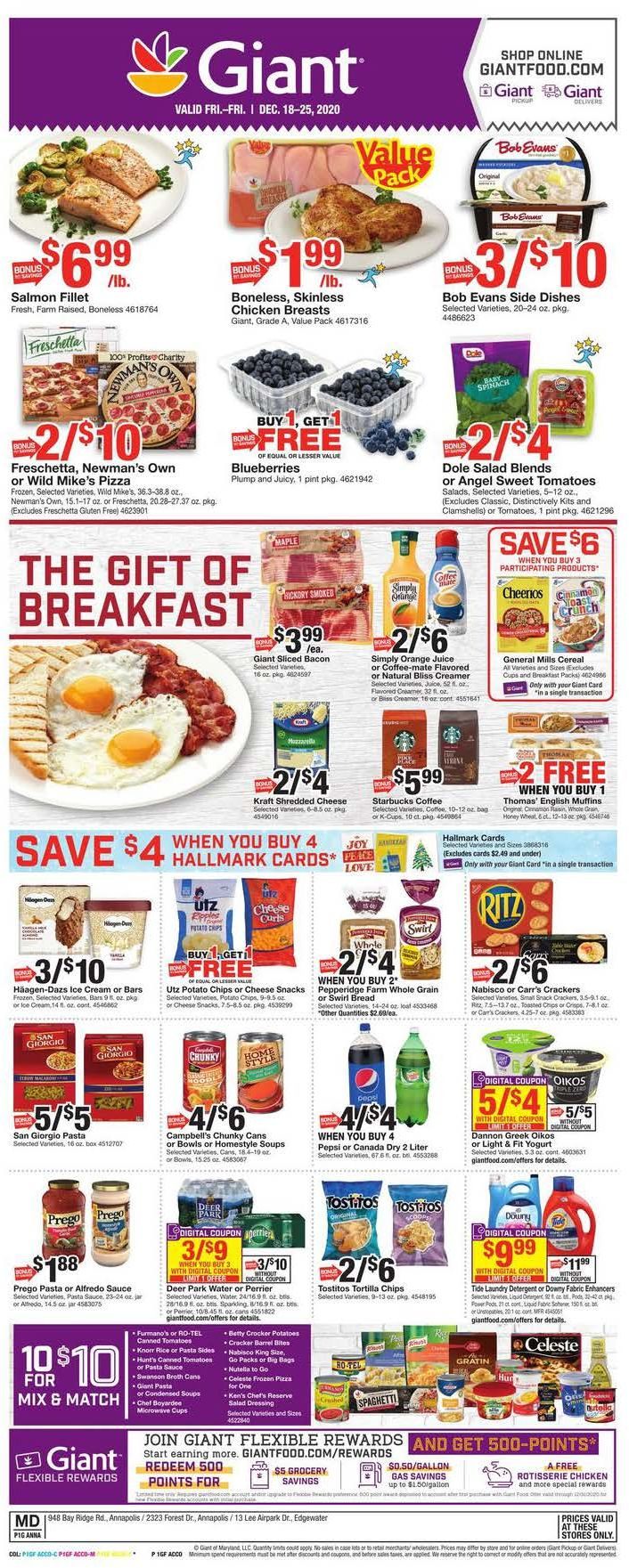 Giant Weekly Ad Dec 18 - 25, 2020 | WeeklyAds2