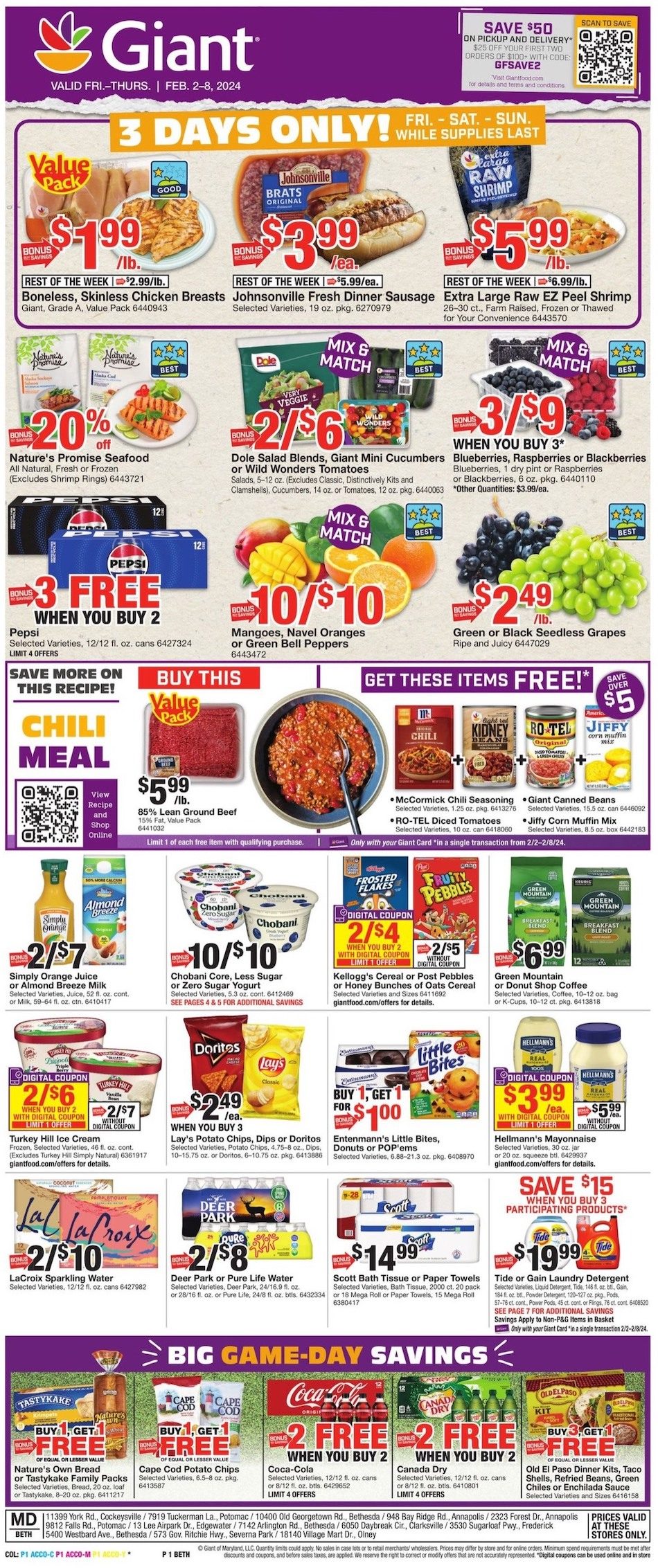 Giant Weekly Ad Feb 2 - 8, 2024 | WeeklyAds2