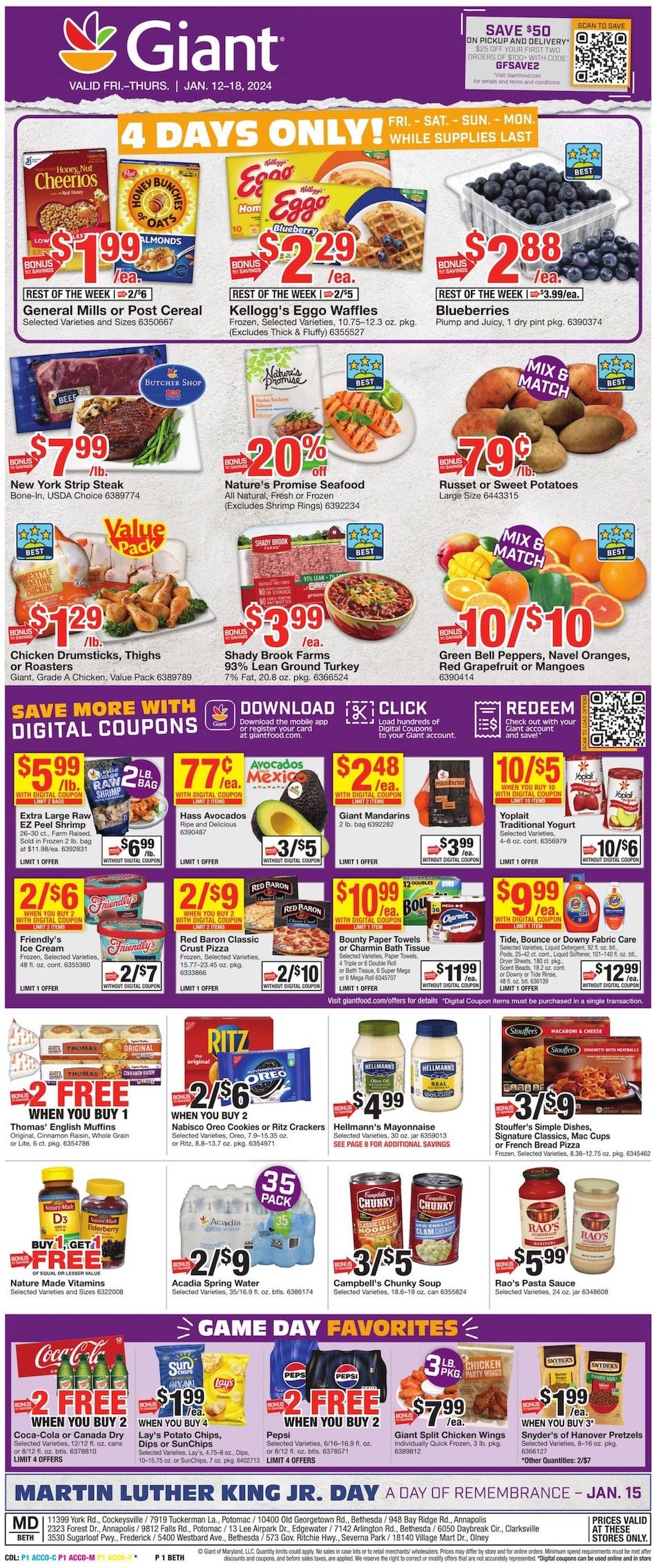 Giant Weekly Ad Jan 12 - 18, 2024 | WeeklyAds2