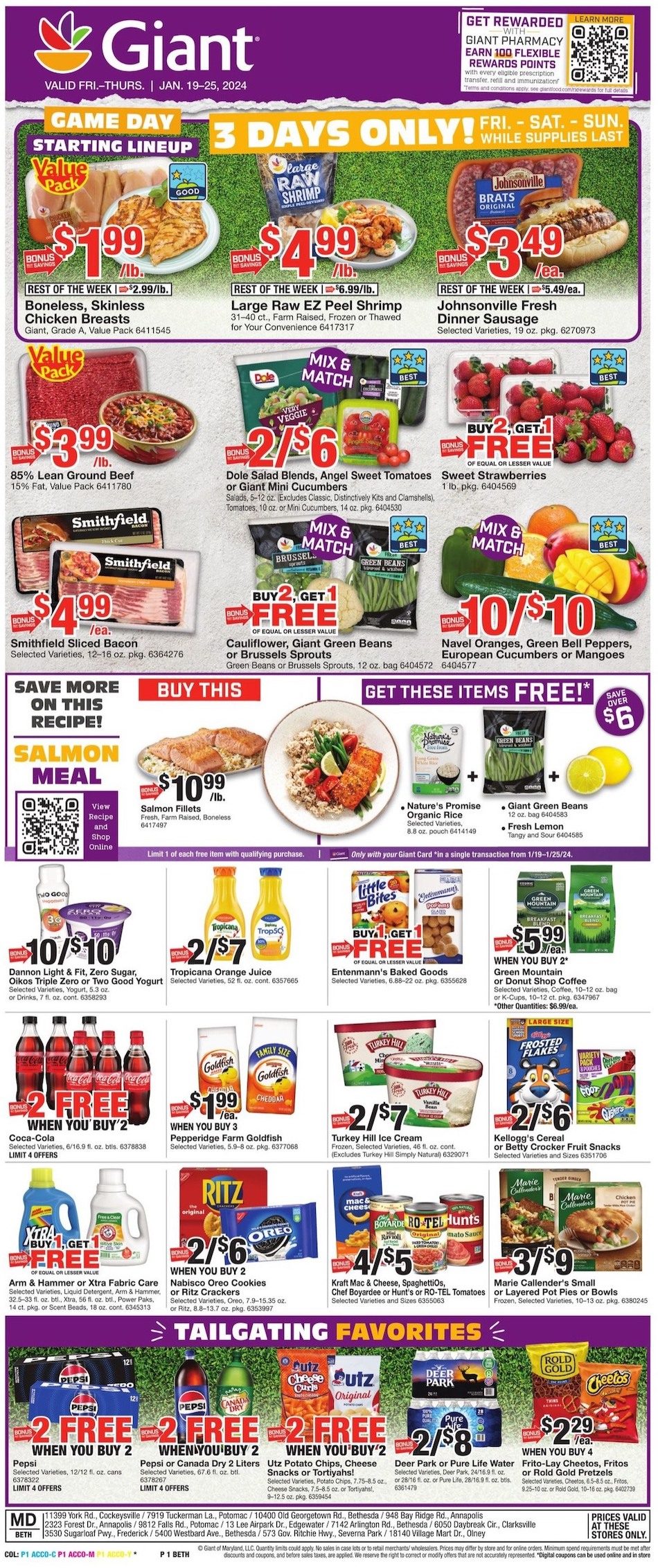 Giant Weekly Ad Jan 19 - 25, 2024 | WeeklyAds2