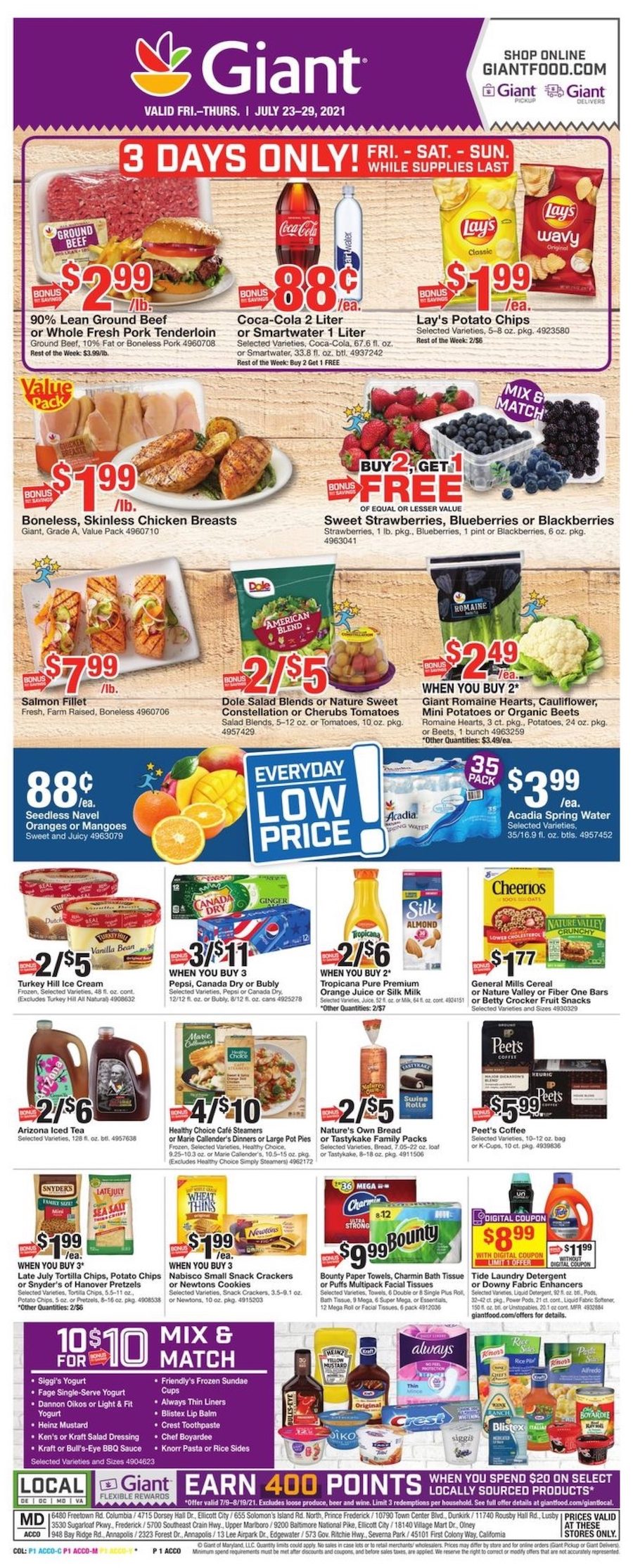 Giant Weekly Ad Jul 23 - 29, 2021 | WeeklyAds2