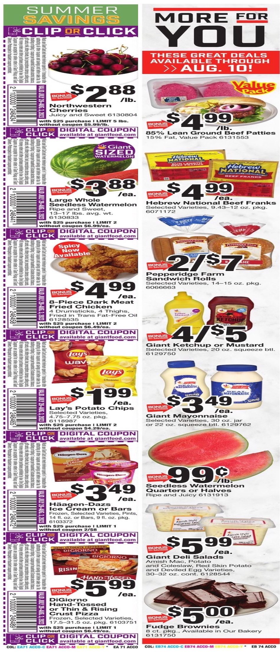Giant Weekly Ad Jul 28 - Aug 3, 2023 - WeeklyAds2