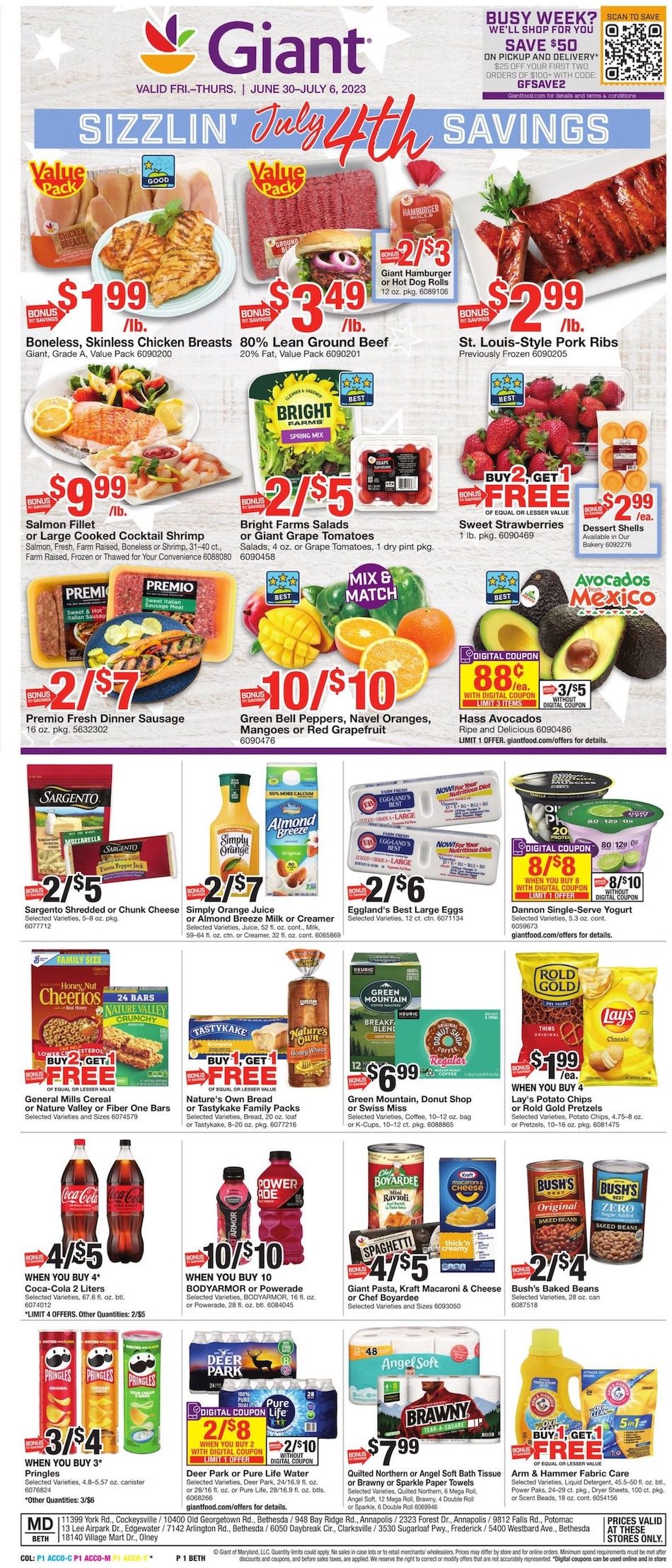 Giant Weekly Ad 4th of July 2023 | WeeklyAds2