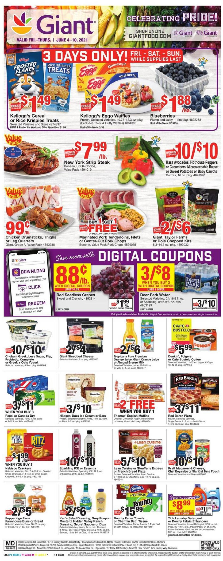 Giant Weekly Ad Jun 4 - 10, 2021 | WeeklyAds2