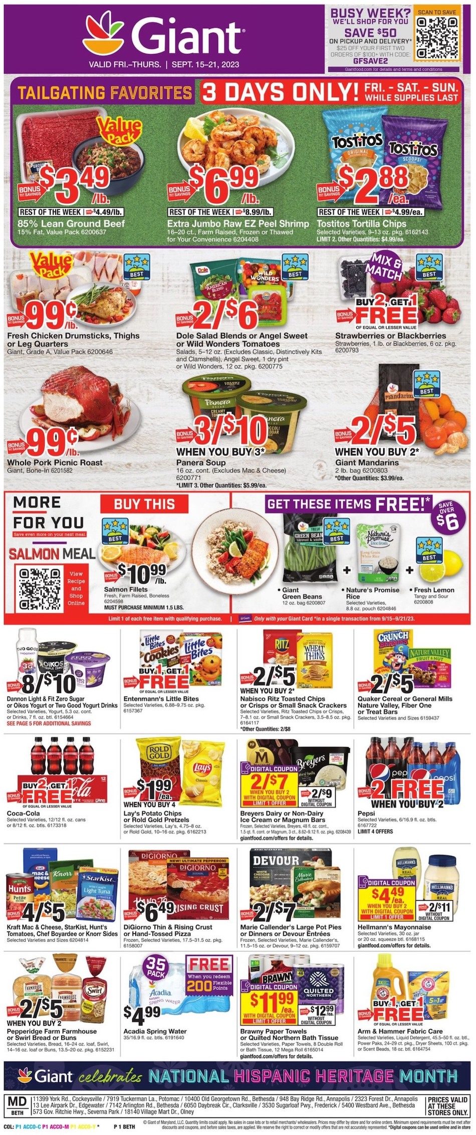 Giant Weekly Ad Sep 15 - 21, 2023 | WeeklyAds2