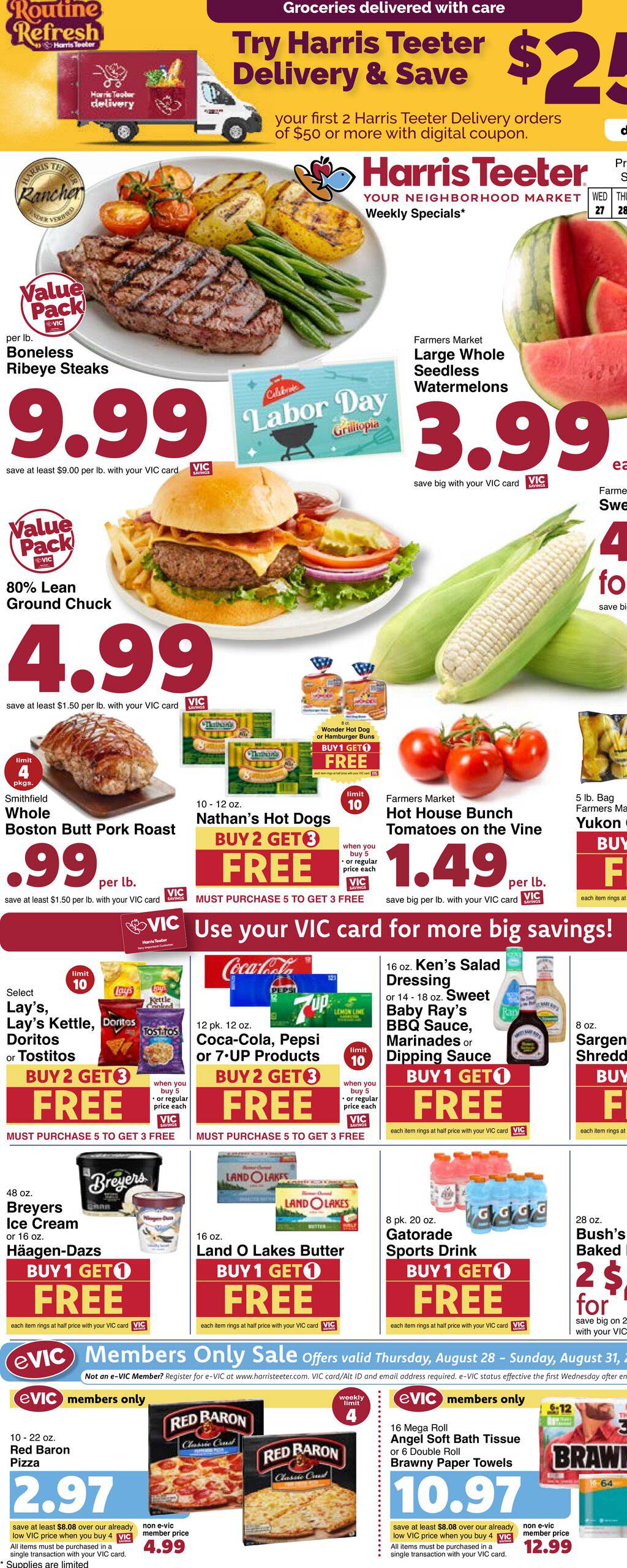 Harris Teeter Weekly Ad August 27 - September 2, 2025 | WeeklyAds2
