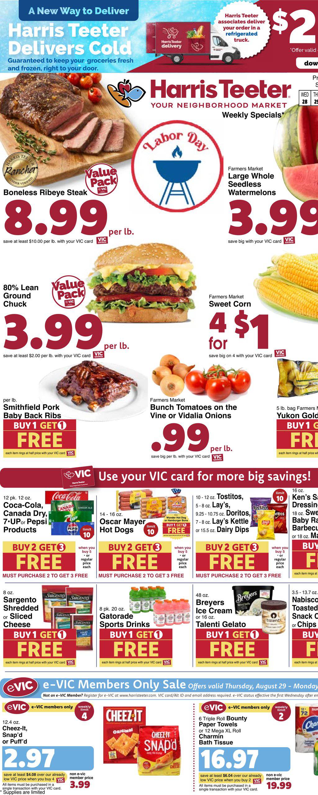 Harris Teeter Weekly Ad August 28 - September 3, 2024 | WeeklyAds2