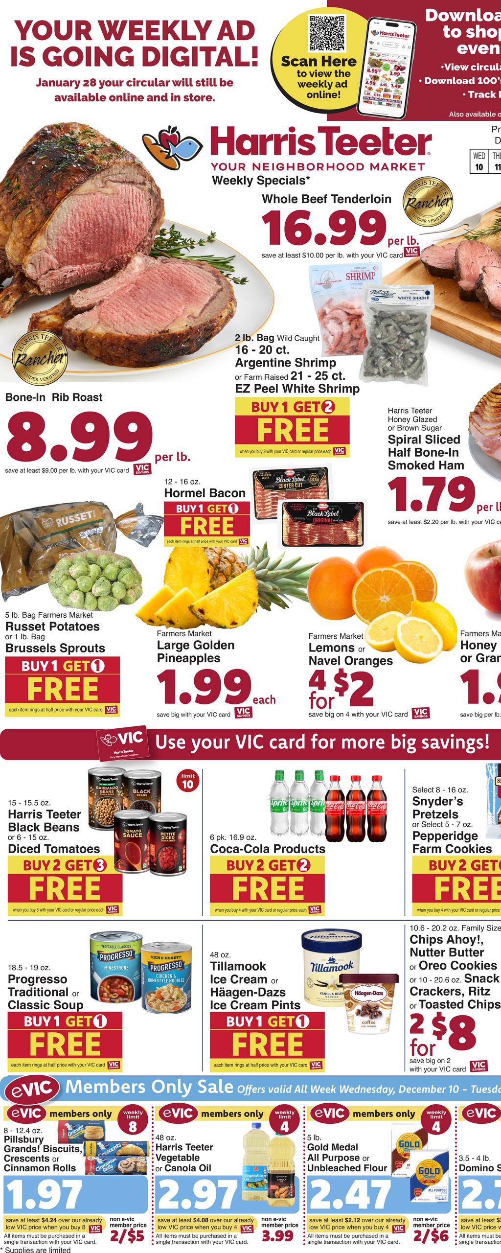 Harris Teeter Weekly Ad December 10 - 16, 2025 | WeeklyAds2