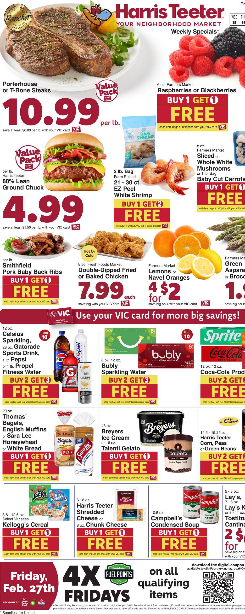 Harris Teeter Weekly Ad February 25 - March 3, 2026 | WeeklyAds2