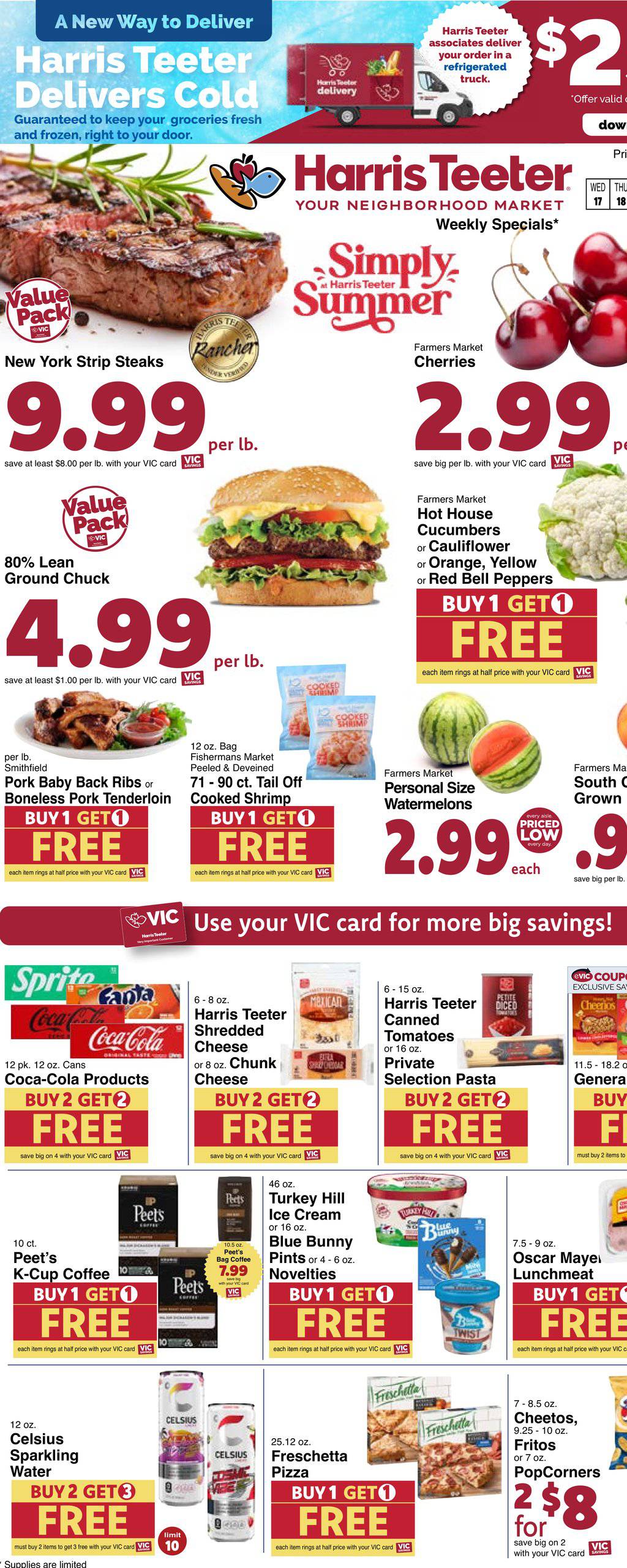 Harris Teeter Weekly Ad July 17 - 23, 2024 | WeeklyAds2