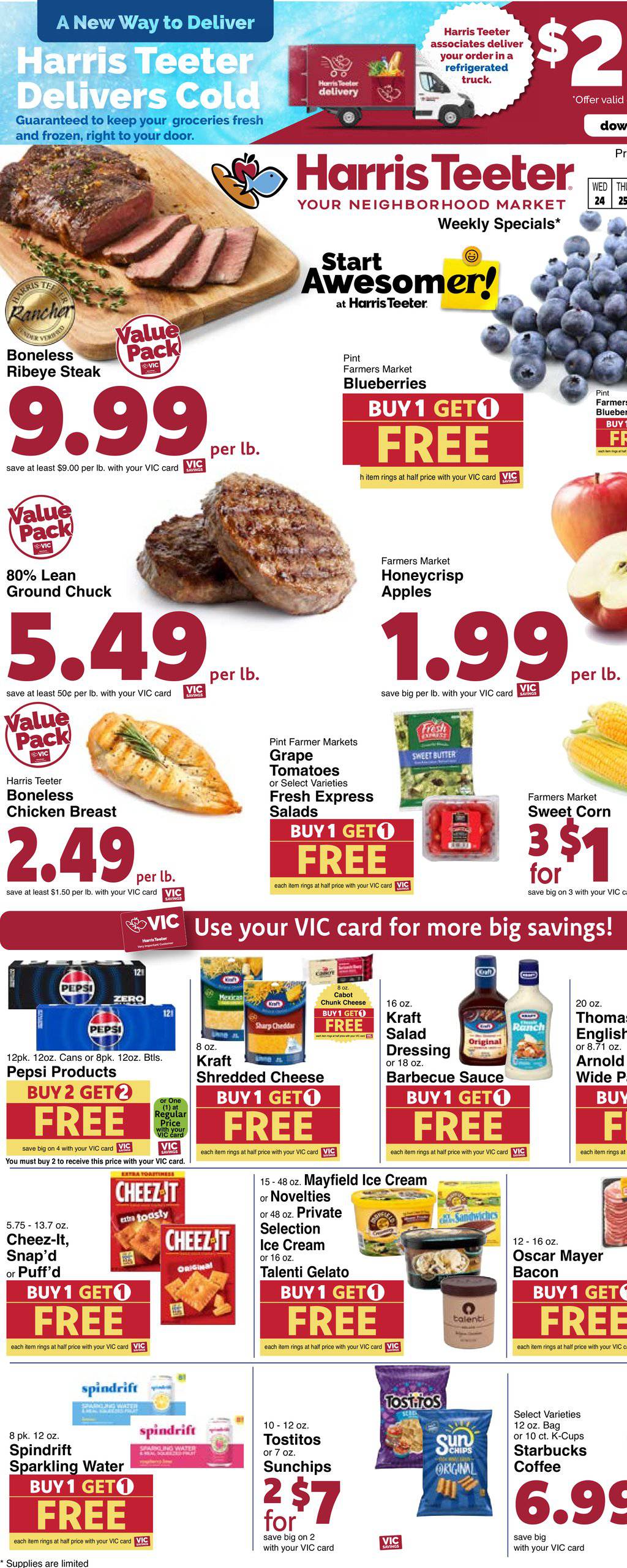 Harris Teeter Weekly Ad July 24 - 30, 2024 | WeeklyAds2