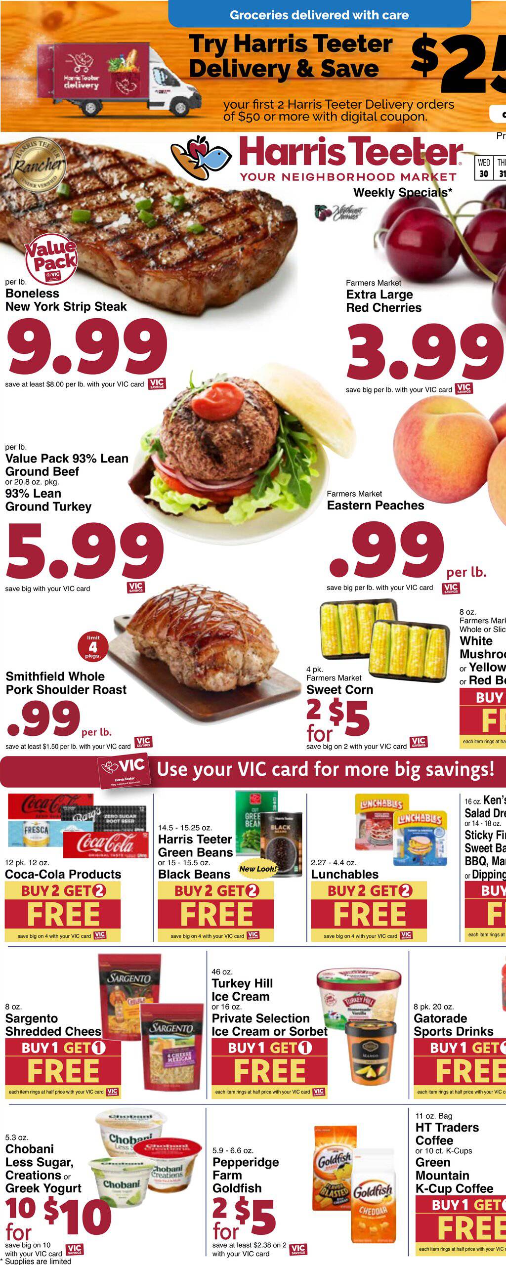 Harris Teeter Weekly Ad July 30 - August 5, 2025 | WeeklyAds2
