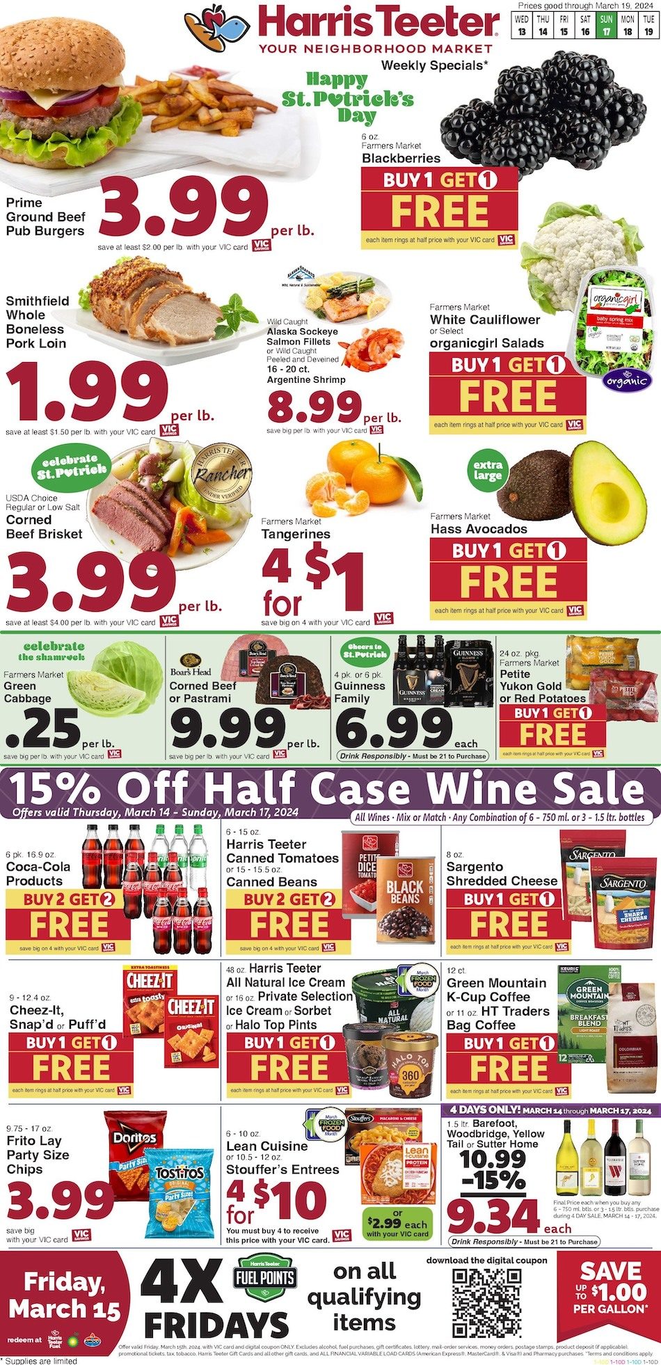 Harris Teeter Weekly Ad Mar 13 - 19, 2024 | WeeklyAds2