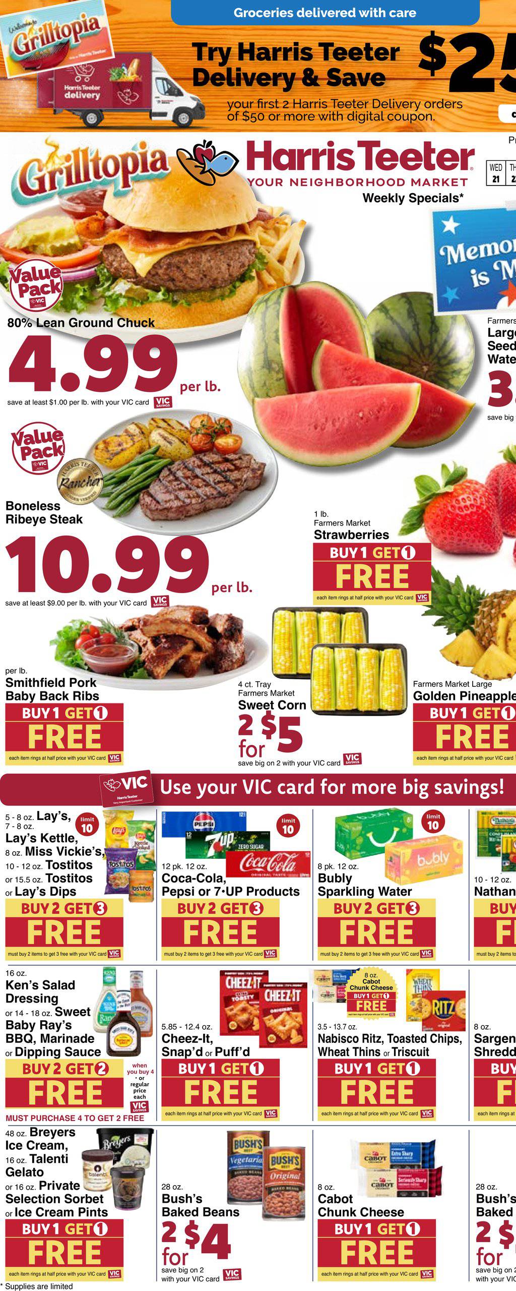 Harris Teeter Weekly Ad May 21 - 27, 2025 | WeeklyAds2