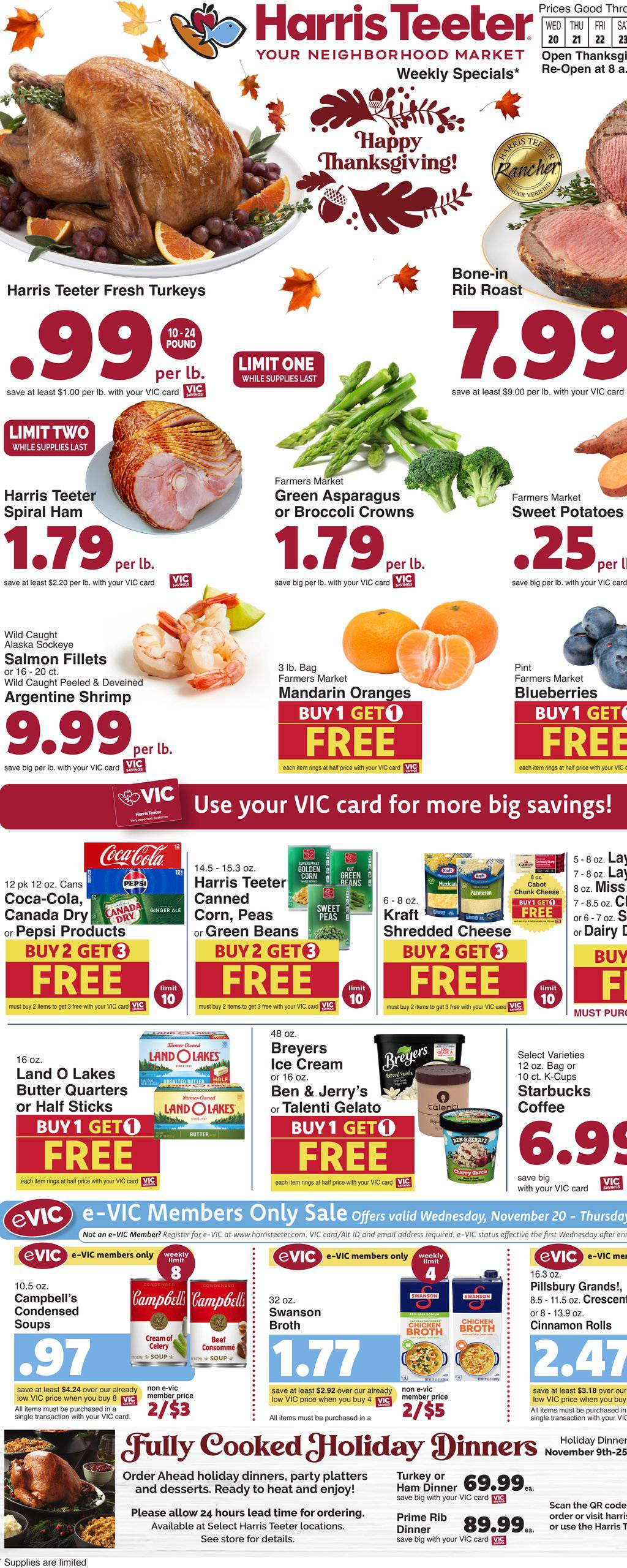 Harris Teeter Weekly Ad November 20 - 26, 2024 | WeeklyAds2