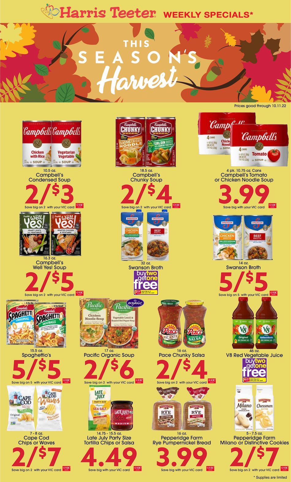 Harris Teeter Weekly Ad Oct 5 - 11, 2022 - WeeklyAds2