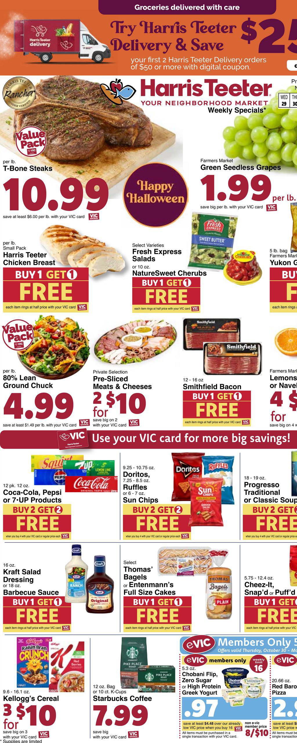 Harris Teeter Weekly Ad October 29 - November 4, 2025 | WeeklyAds2