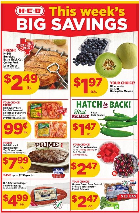 HEB Weekly Ad July 23 - 29, 2025 | WeeklyAds2