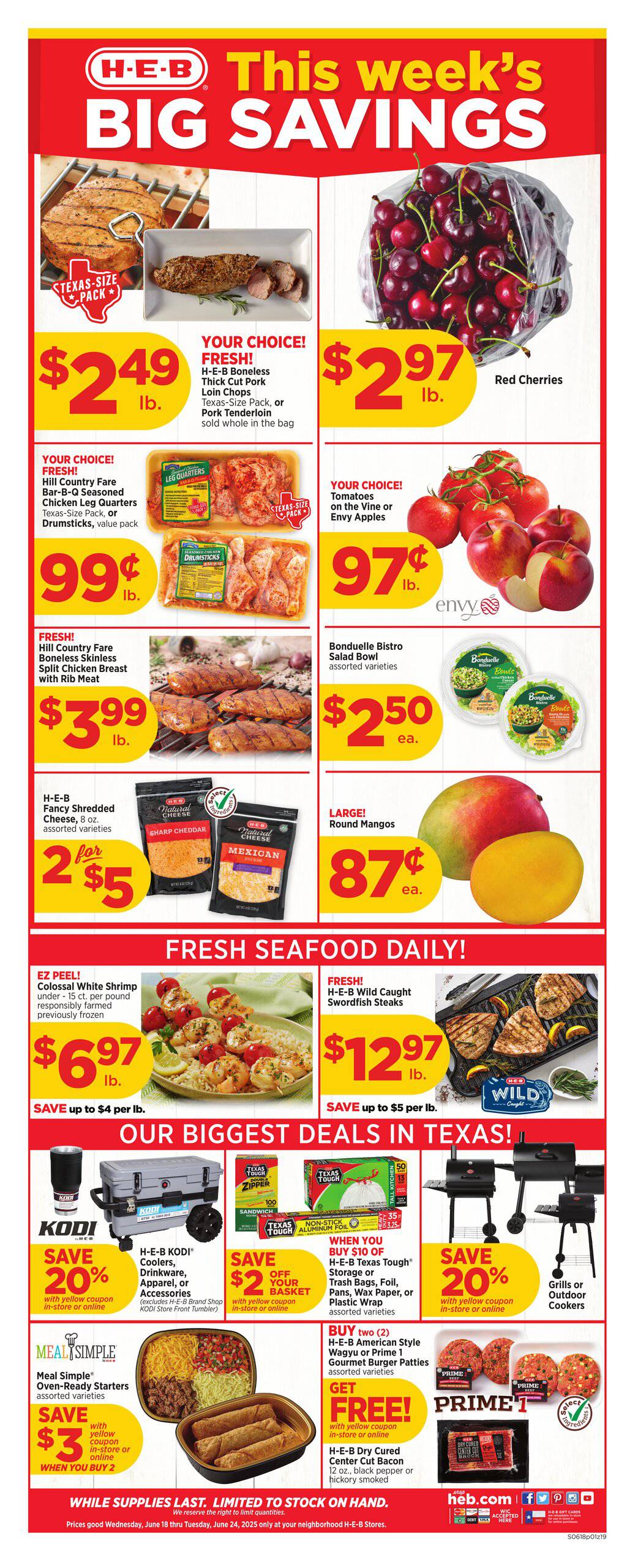 HEB Weekly Ad June 18 - 24, 2025 | WeeklyAds2