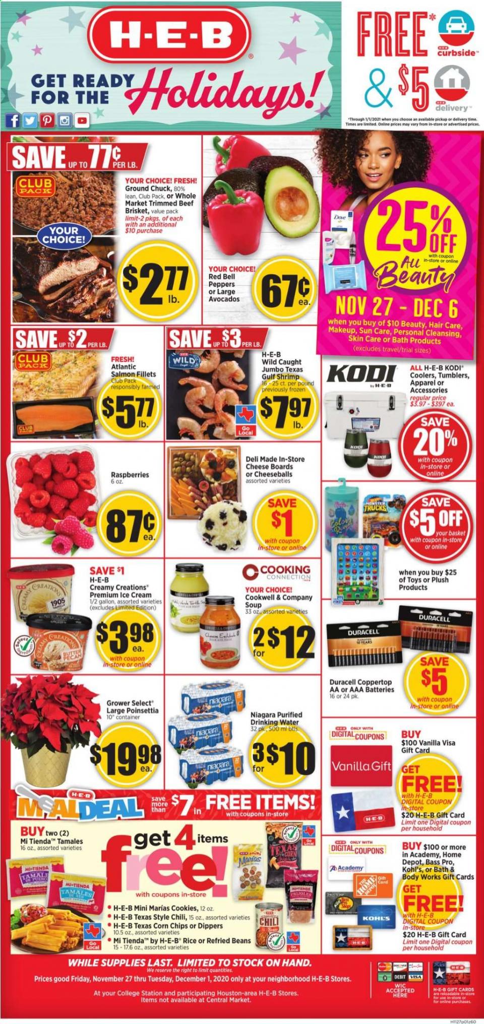 HEB Weekly Ad Nov 27 - Dec 1, 2020 | WeeklyAds2