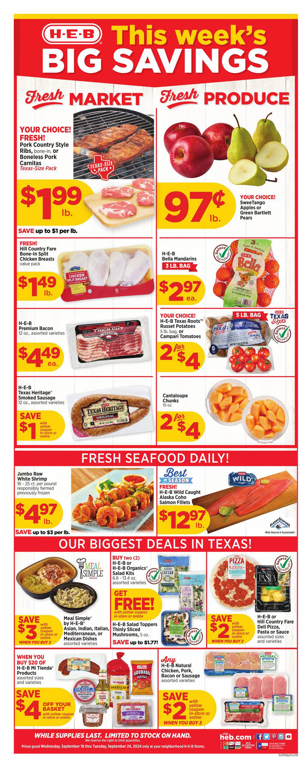 HEB Weekly Ad September 18 - 24, 2024 | WeeklyAds2