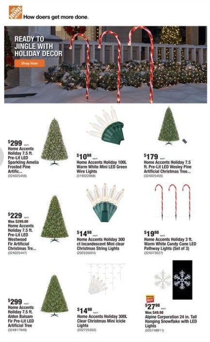 Home Depot Ad Christmas Dec 7 - 14, 2023 | WeeklyAds2