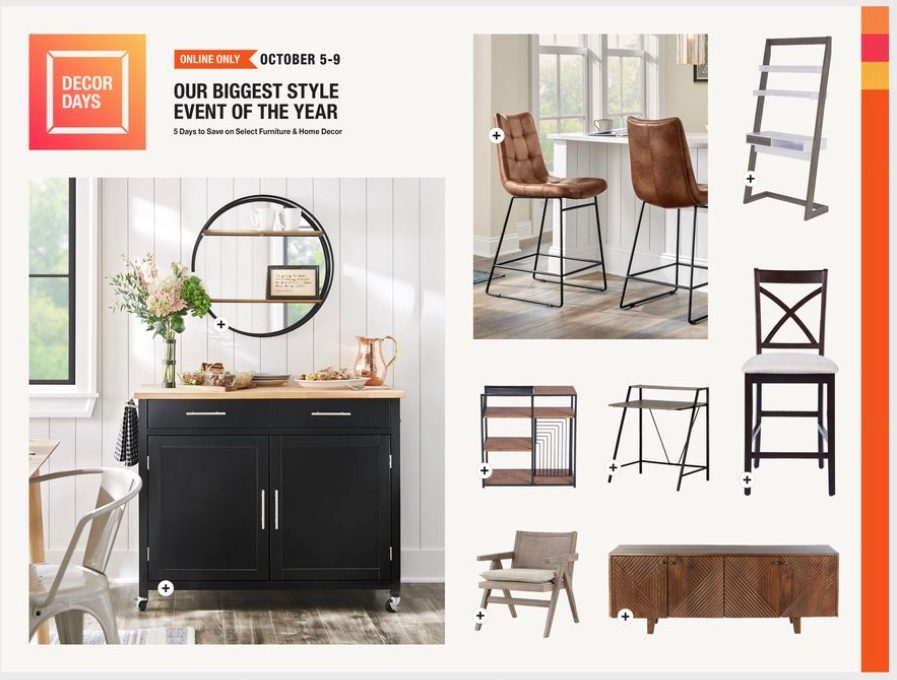 Home Depot Ad Decor Oct 5 - 9, 2023 | WeeklyAds2