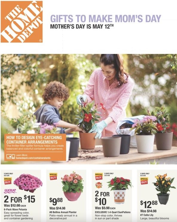 Home Depot Ad Mothers Day May 2024 | WeeklyAds2