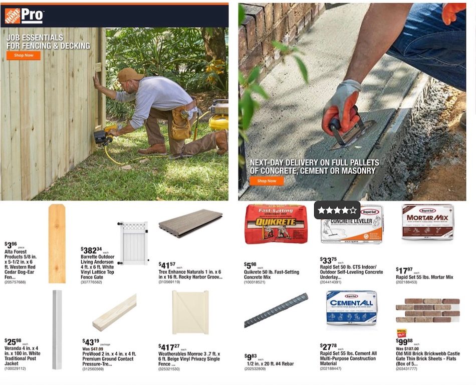 Home Depot Ad Pro Aug 28 - Sep 4, 2023 | WeeklyAds2