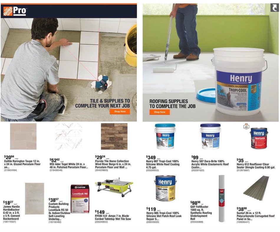Home Depot Ad Pro Sep 18 - 25, 2023 | WeeklyAds2