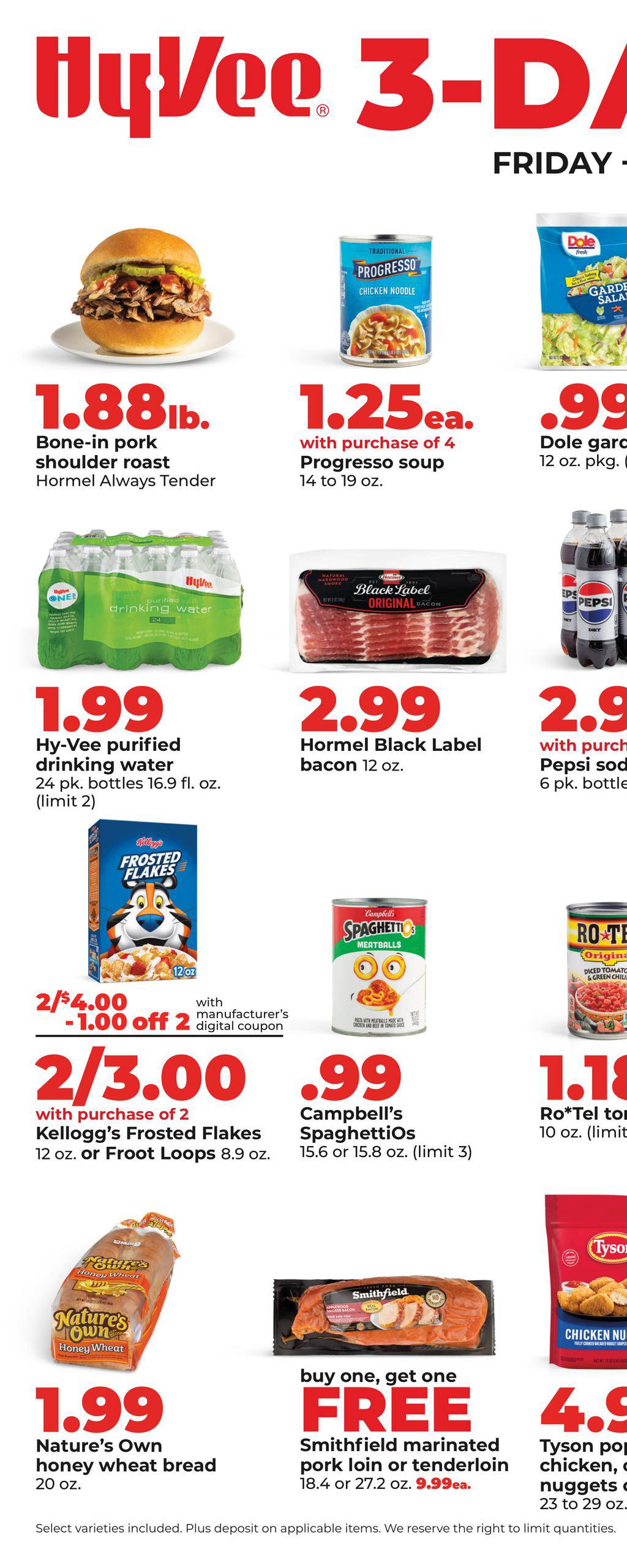 Hy-vee Ad 3-Day Sale January 16 - 18, 2026 | WeeklyAds2