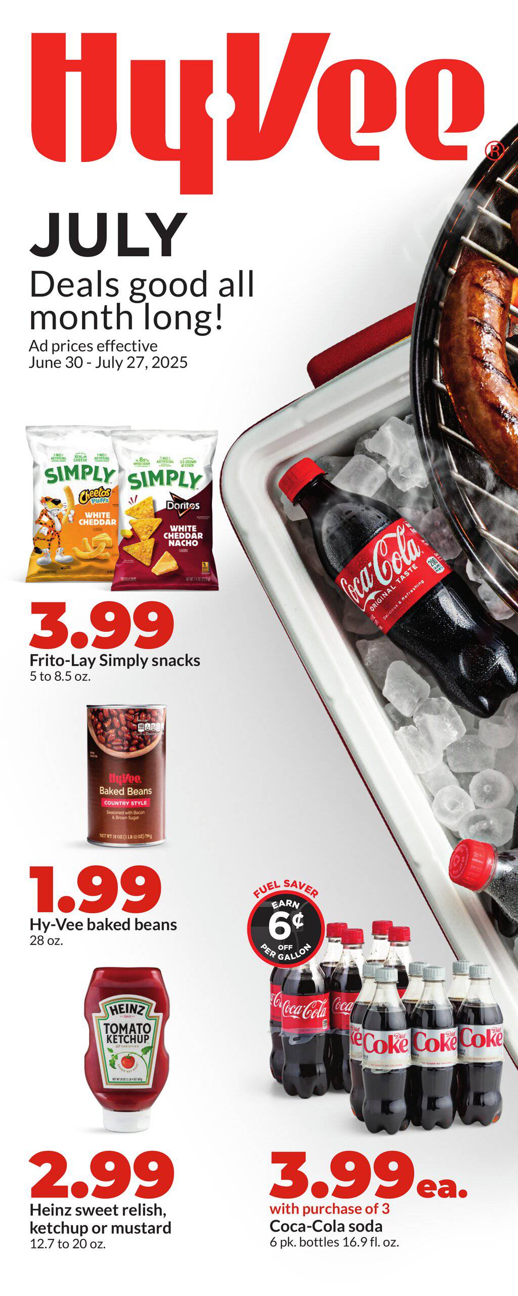 Hy-vee Ad Monthly June 30 - July 27, 2025 | WeeklyAds2