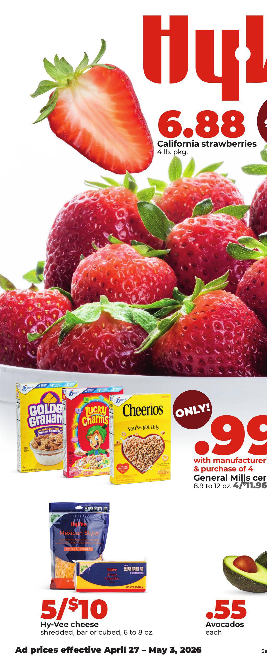 Hy-Vee Weekly Ad April 27 - May 3, 2026 | WeeklyAds2