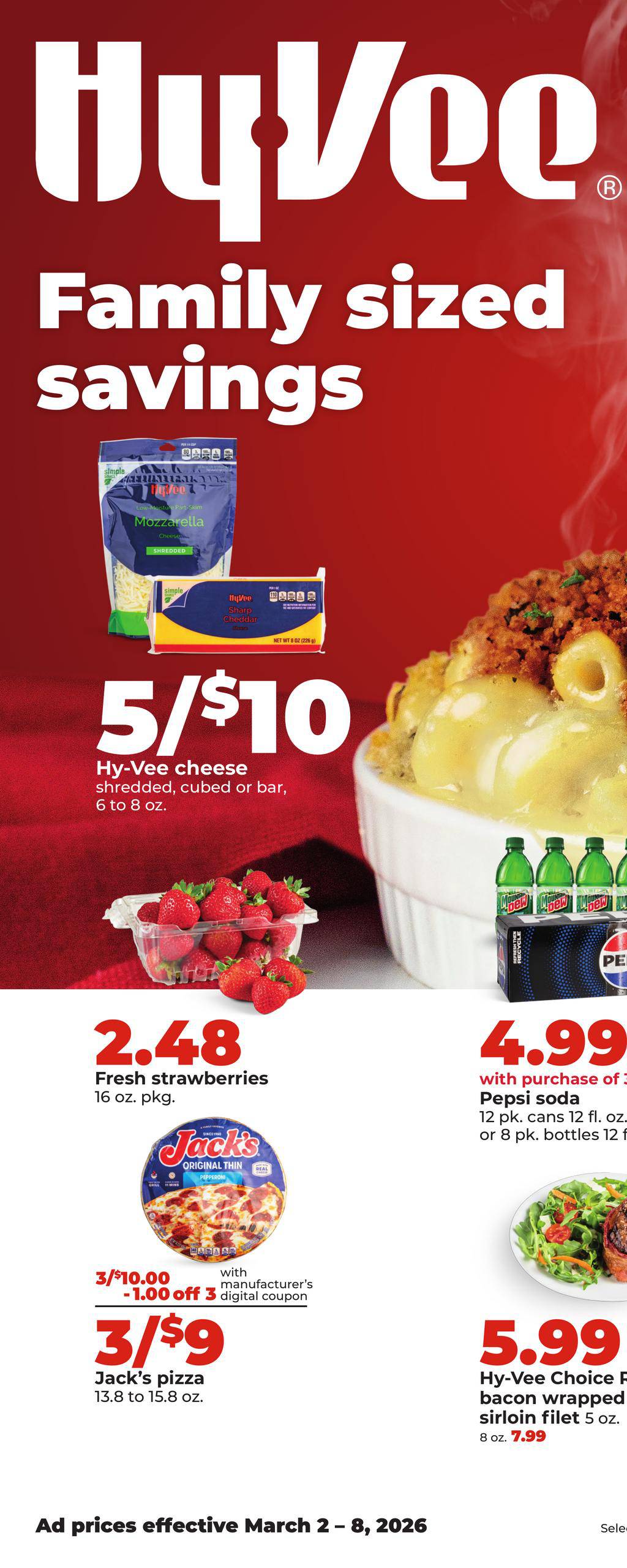 Hy-Vee Weekly Ad March 2 - 8, 2026 | WeeklyAds2