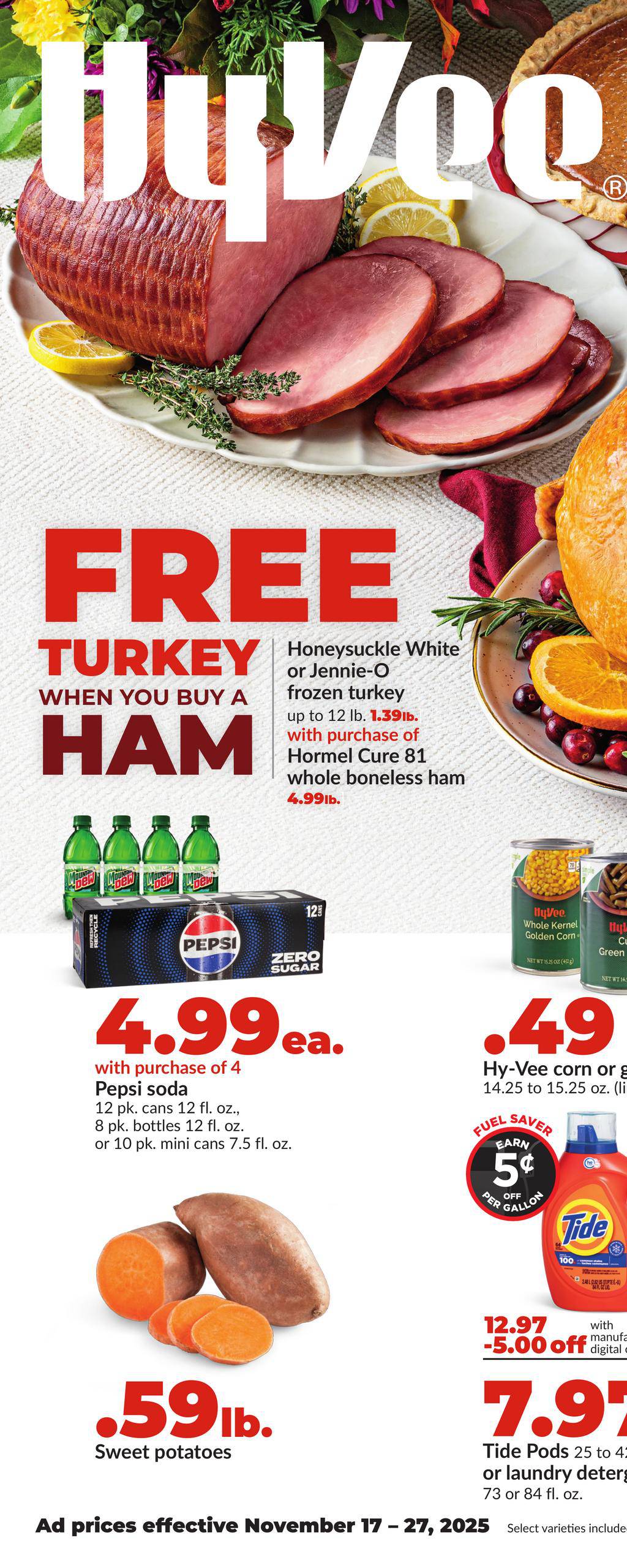 Hy-Vee Weekly Ad November 17 - 27, 2025 | WeeklyAds2