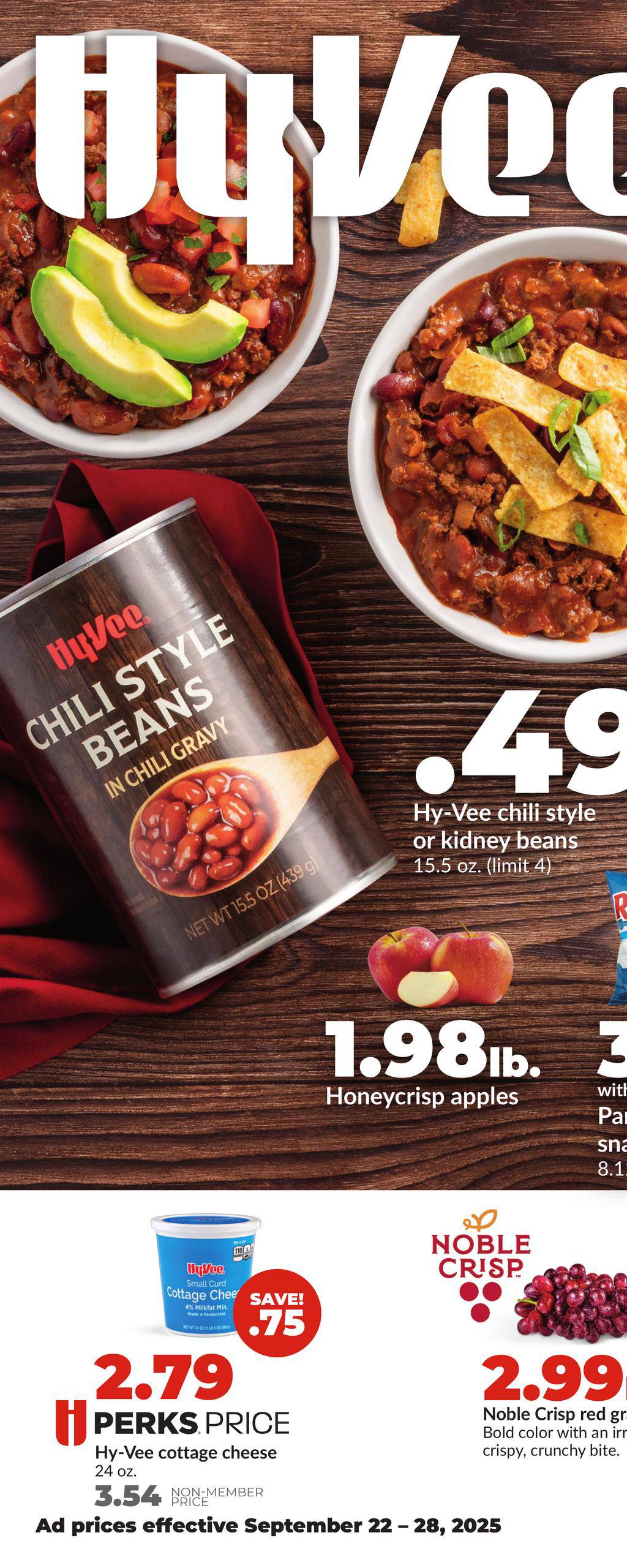Hy-Vee Weekly Ad September 22 - 28, 2025 | WeeklyAds2