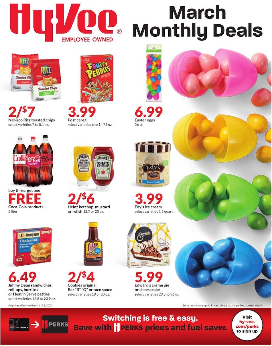 Hy-Vee Ad Monthly March Deals 2024 | WeeklyAds2