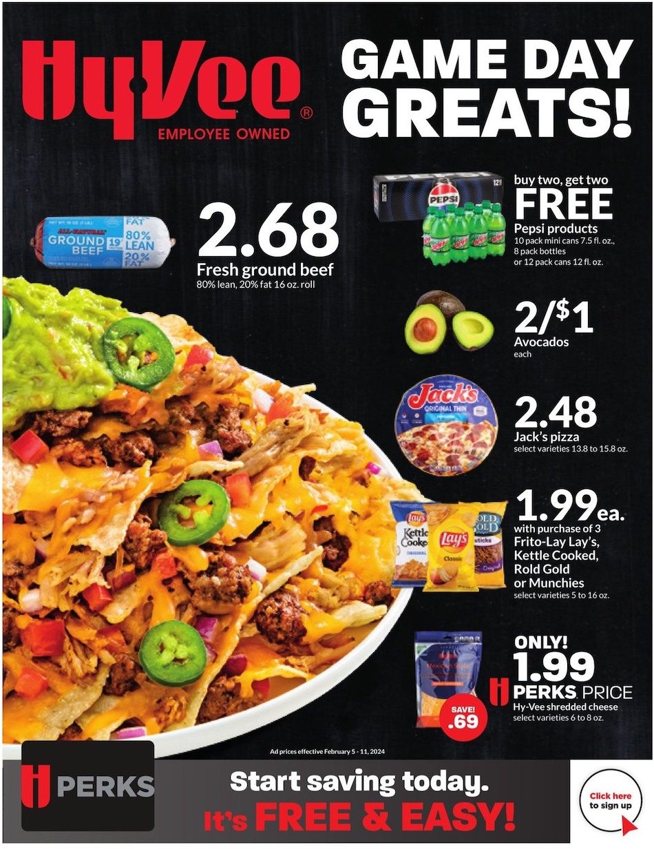 Hy-Vee Weekly Ad Feb 1 - 11, 2024 | WeeklyAds2