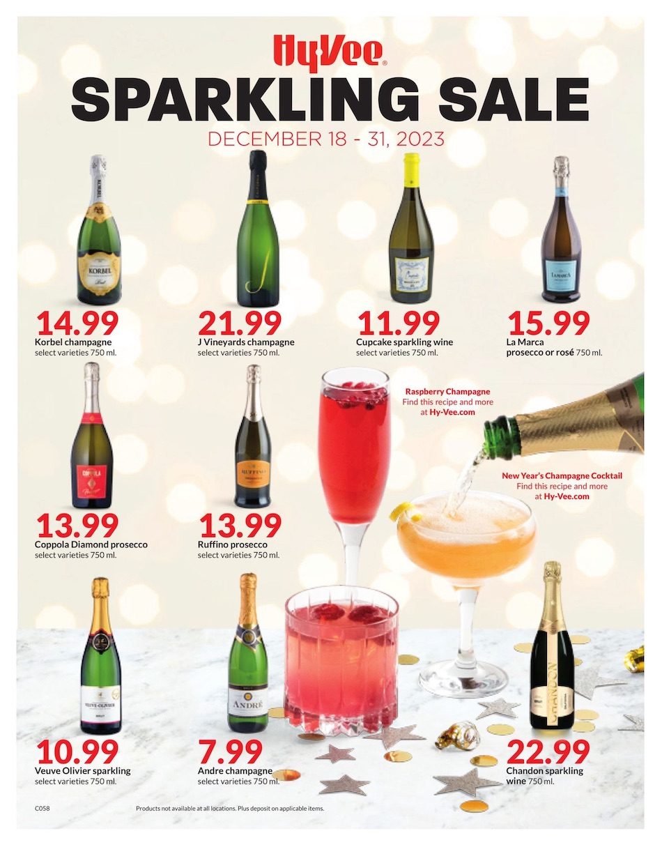 Hy-Vee Weekly Ad Sparkling Ad Dec 18 - 31, 2023 | WeeklyAds2