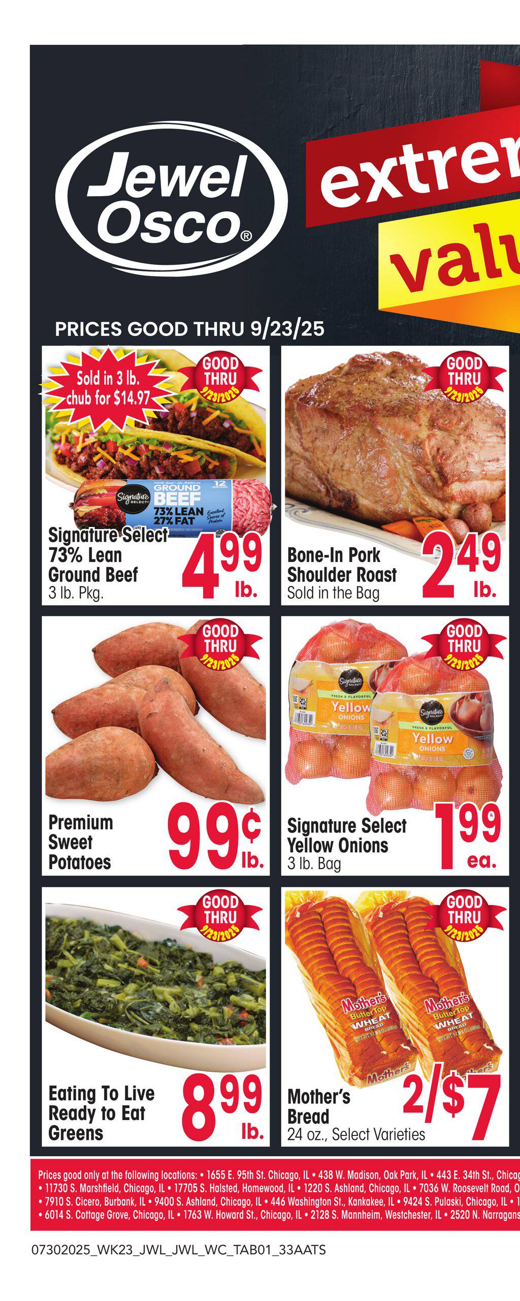 Jewel-Osco Ad Specialty Publication July 30 - September 23, 2025 ...