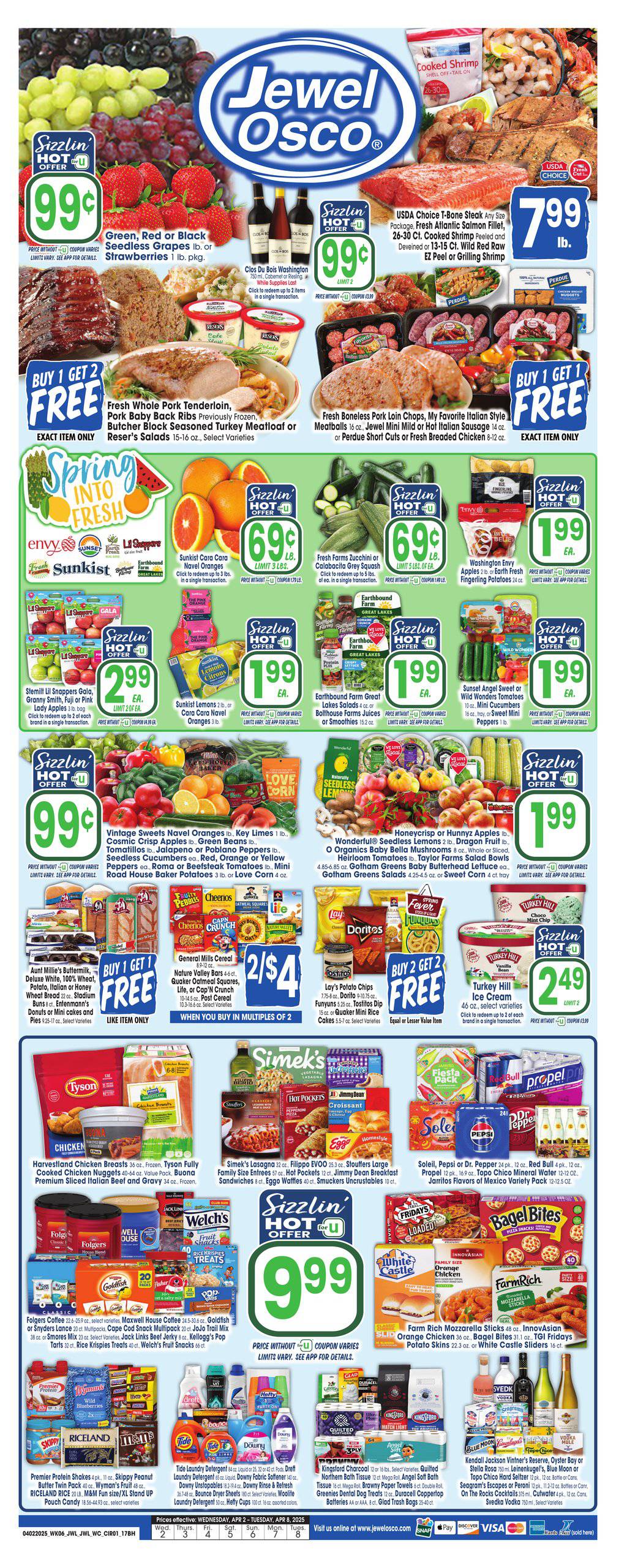 Jewel-Osco Weekly Ad April 2 - 8, 2025 | WeeklyAds2