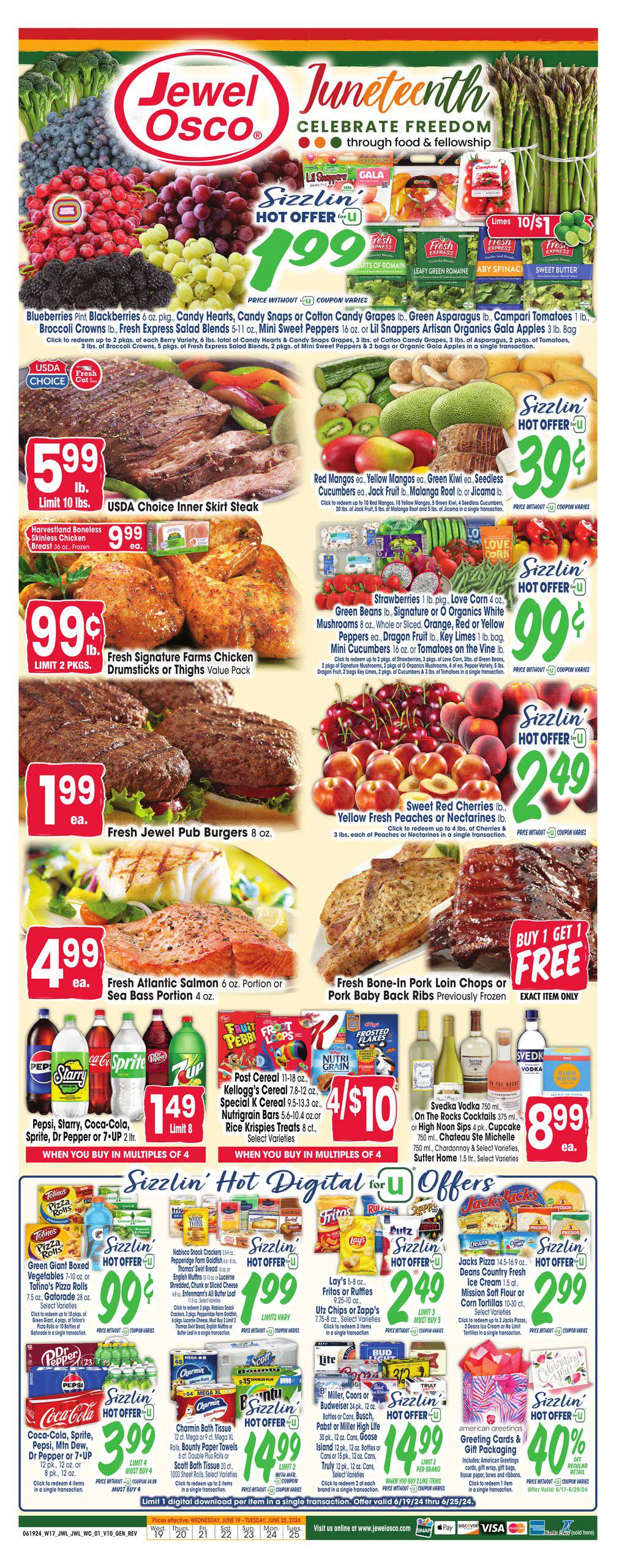 Jewel-Osco Weekly Ad June 19 - 25, 2024 | WeeklyAds2