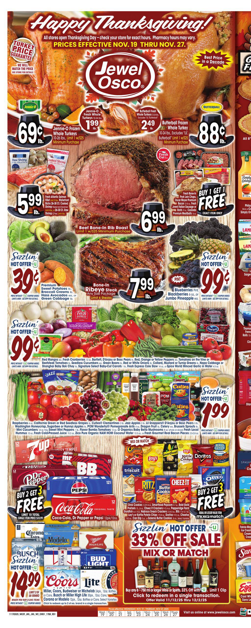 Jewel-Osco Weekly Ad November 19 - 27, 2025 | WeeklyAds2